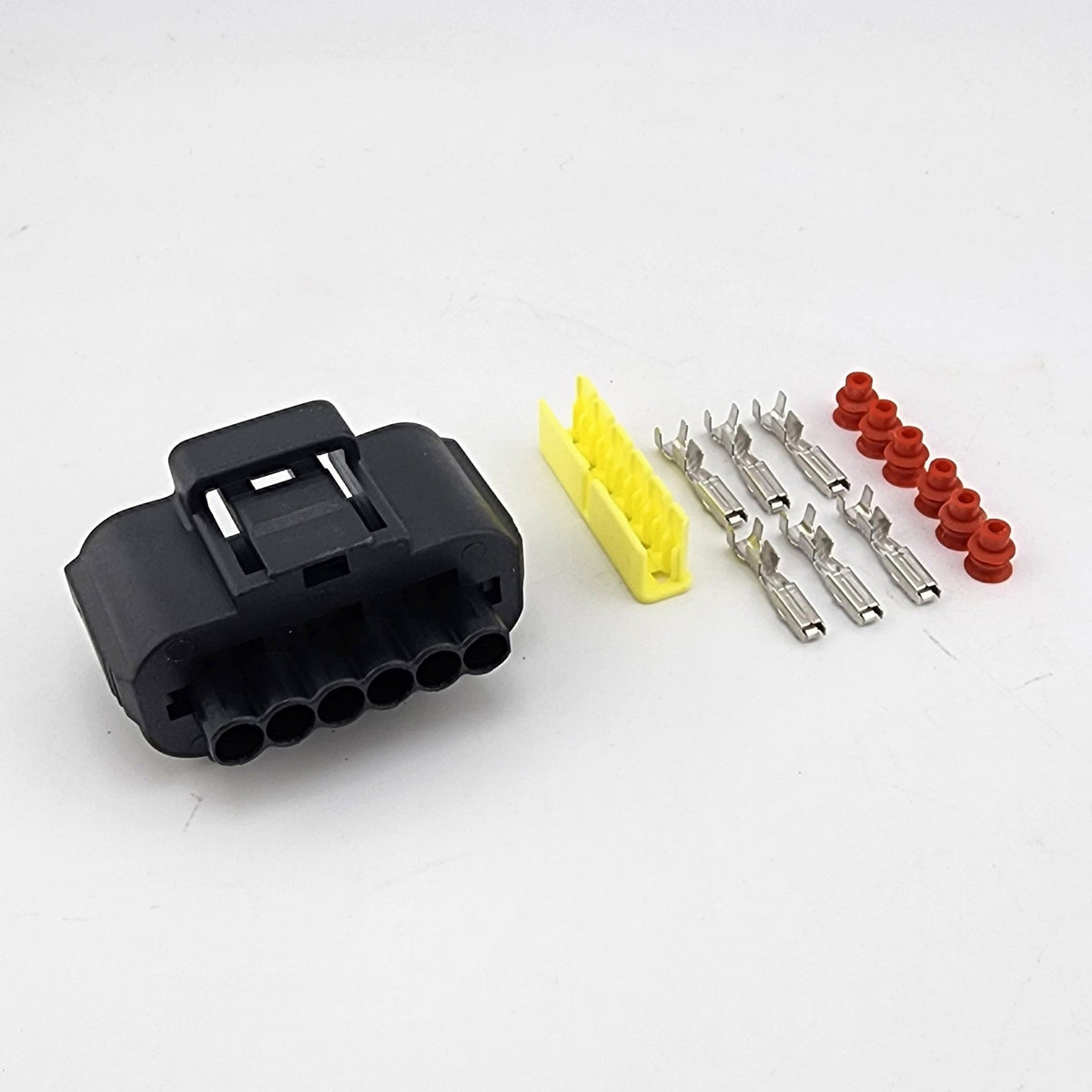 Mitsubishi Evo X 6 Pin DBW Pedal Connector Plug & Pins – Induction ...