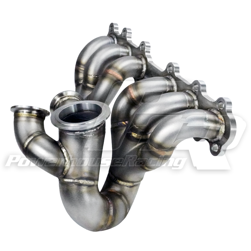 PHR - Powerhouse Racing V23QR Turbo Manifold for 2JZ-GE - Dual Gate ...