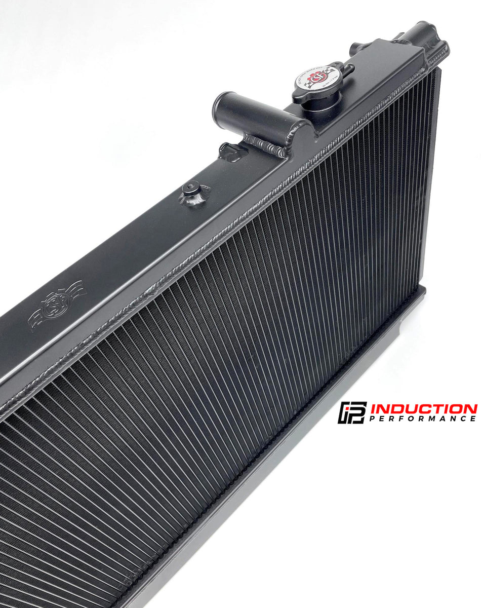CSF Racing Black Aluminum Radiator 1993-1998 Toyota Supra 2JZ Engines ...
