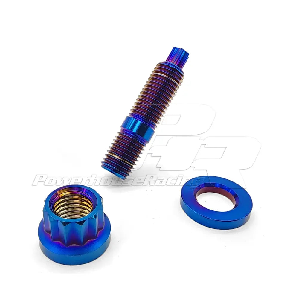 PHR - Powerhouse Racing Titanium Stud and Nut Kit for 2JZ Turbo Manifo ...