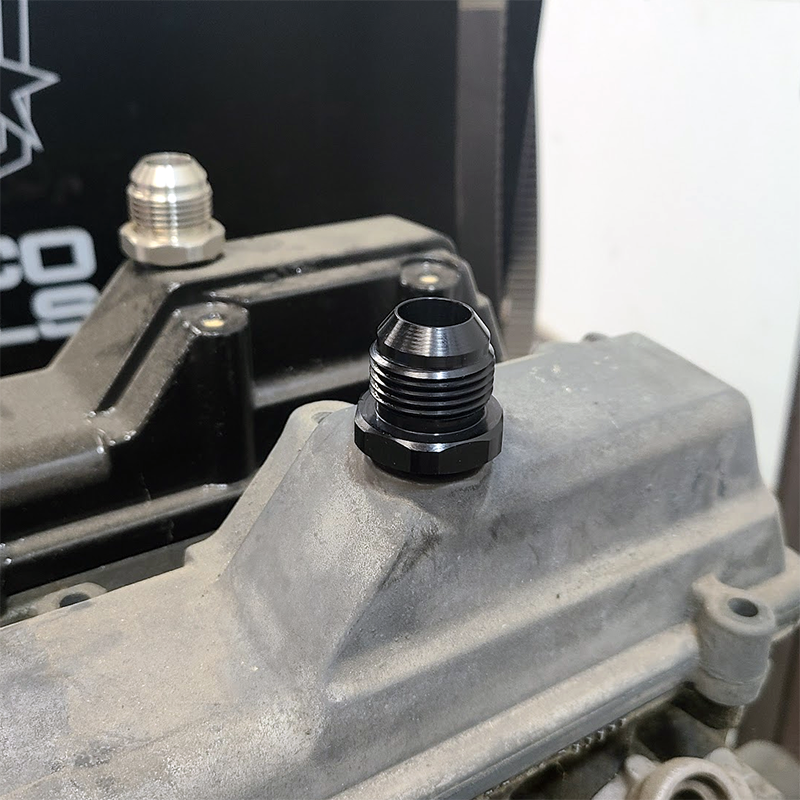 PHR - Powerhouse Racing -12AN to PCV Valve Grommet Fitting for OEM 2JZ ...