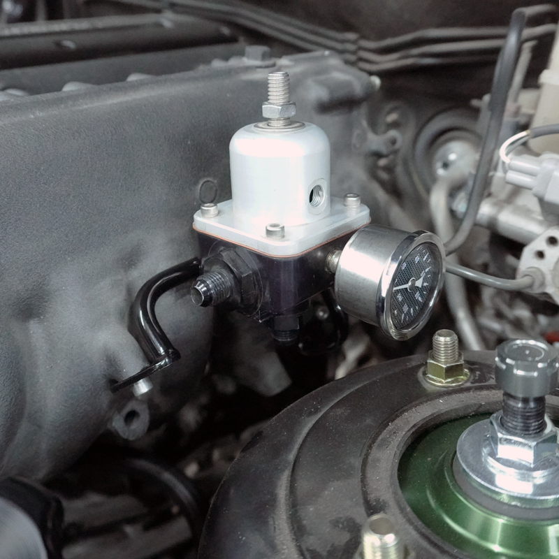PHR - Powerhouse Racing Fuel Pressure Regulator Bracket for 2JZ-GTE VV ...