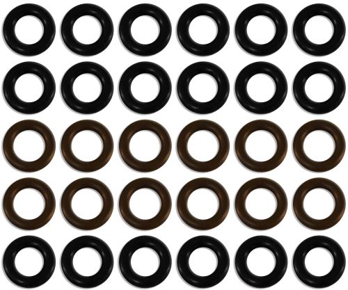 Universal seal kit for 6 cyl Fuel Injector Clinic injectors w/14mm sea ...