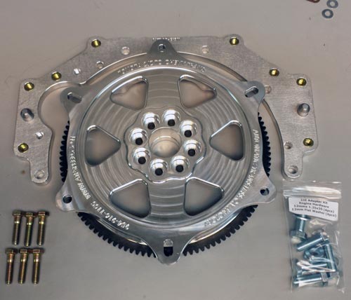 ATF Speed 2JZ Adapter Plate for Chevy Trans w/Billet SFI Flywheel Kit ...