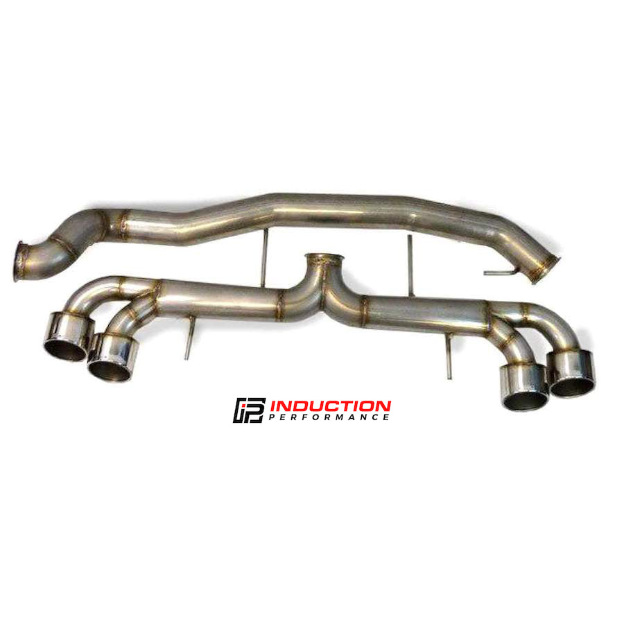 Extreme Turbo Systems (ETS) Nissan GTR R35 - 4.0" (102mm) Stainless St ...