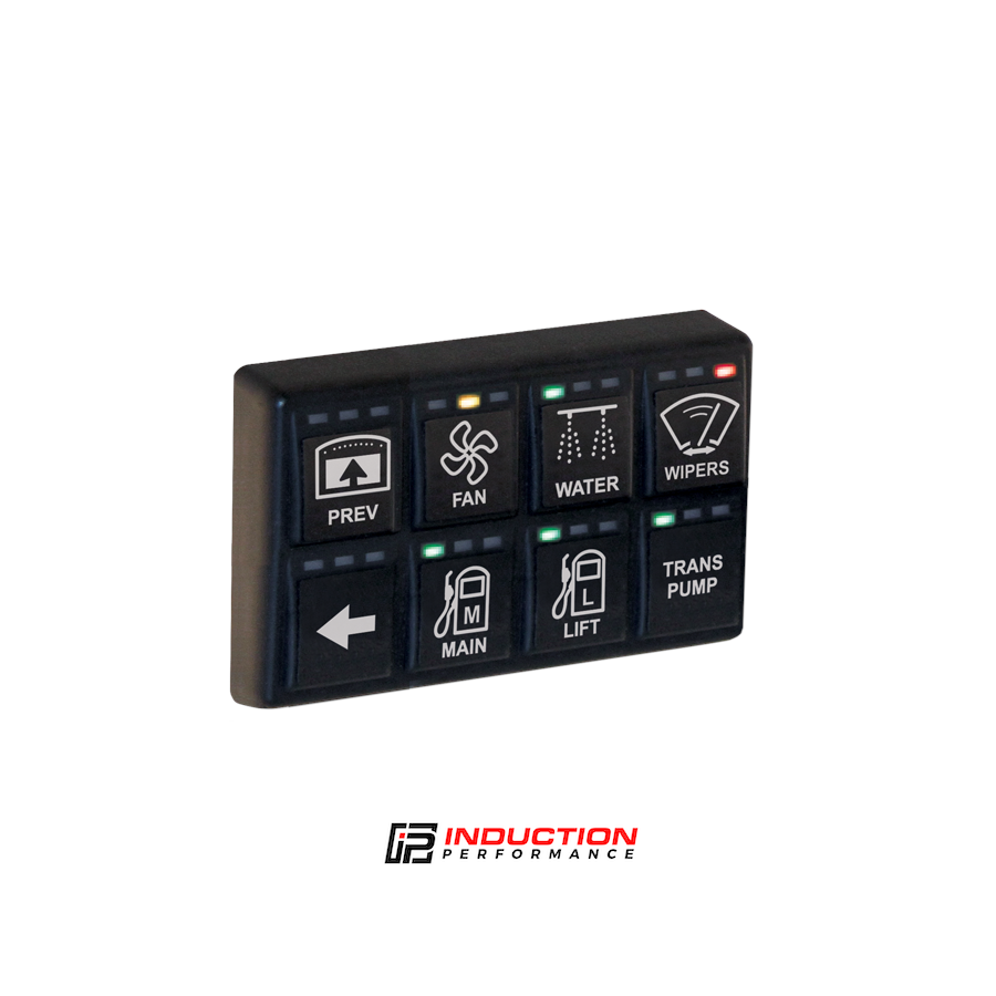 MoTeC 8 Position CAN Keypad – Induction Performance