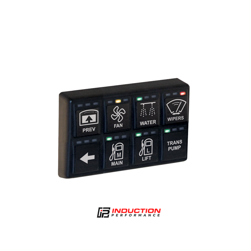 MoTeC 8 Position CAN Keypad – Induction Performance