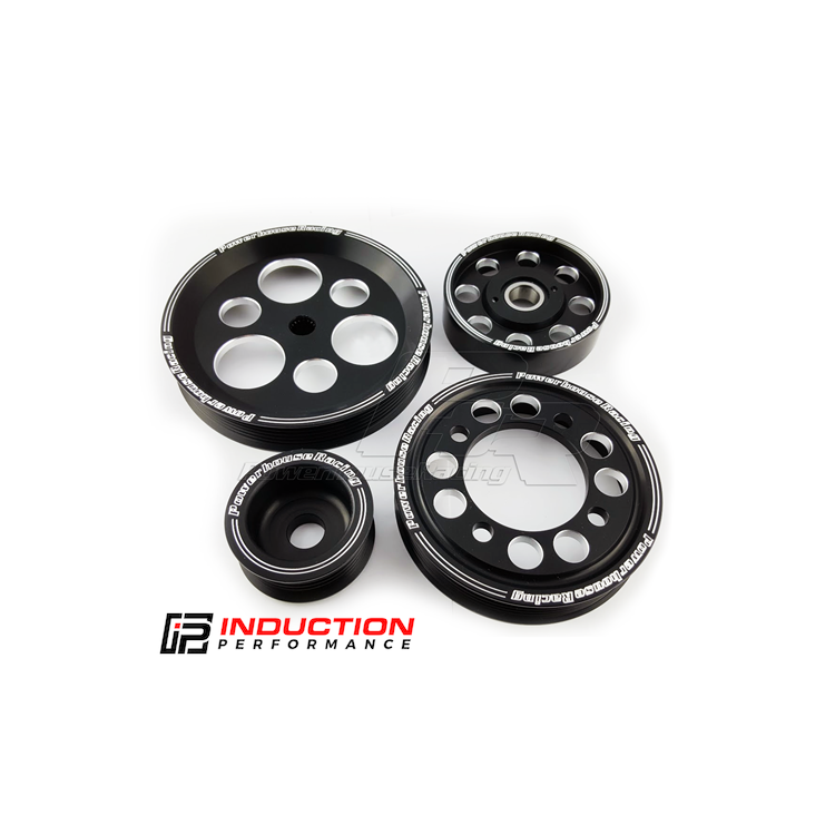PHR - Powerhouse Racing 4 Piece Billet Aluminum Pulley Set for Toyota ...