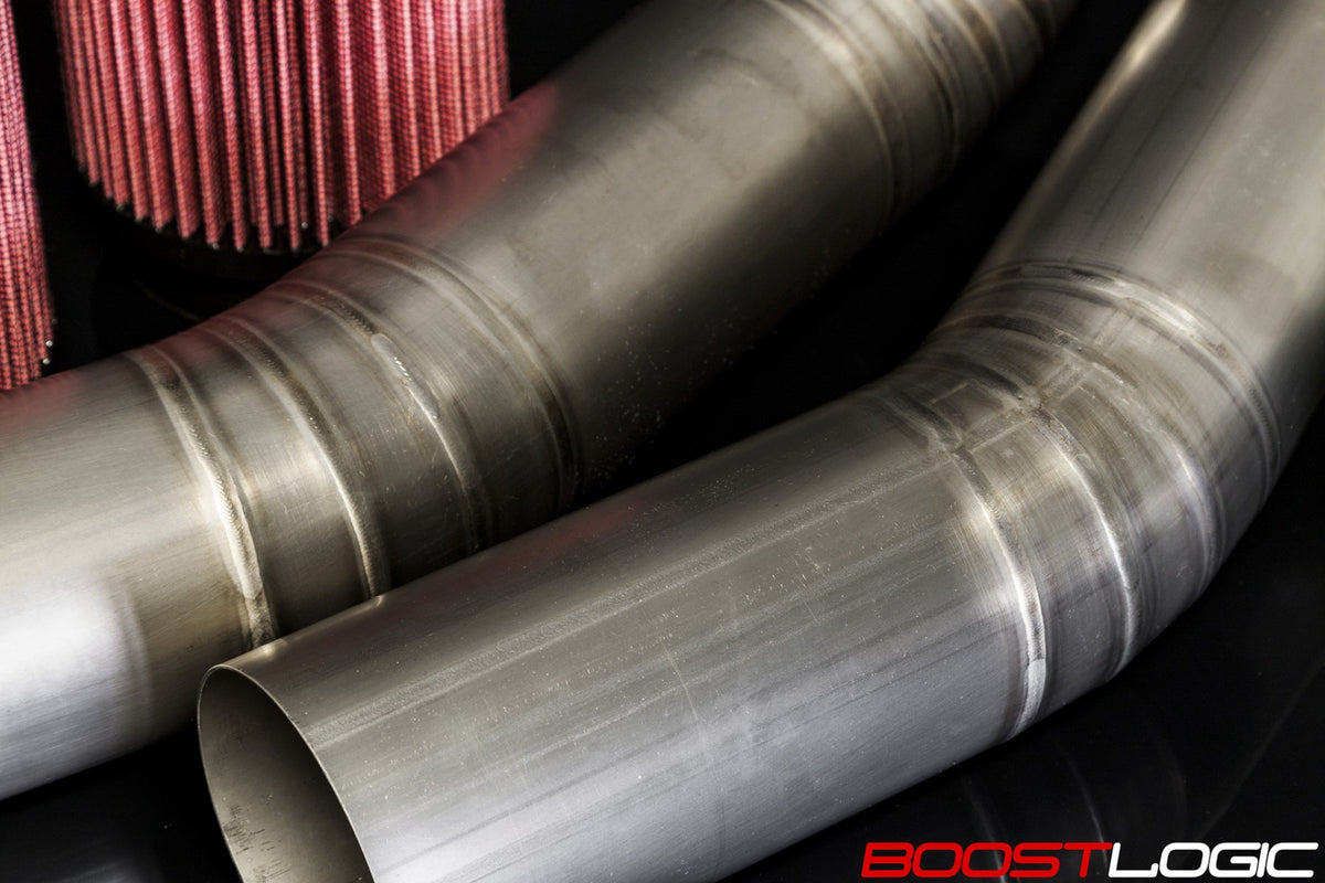 Boost Logic 3.5" Titanium Intake Kit Nissan R35 GT-R 09+ – Induction ...